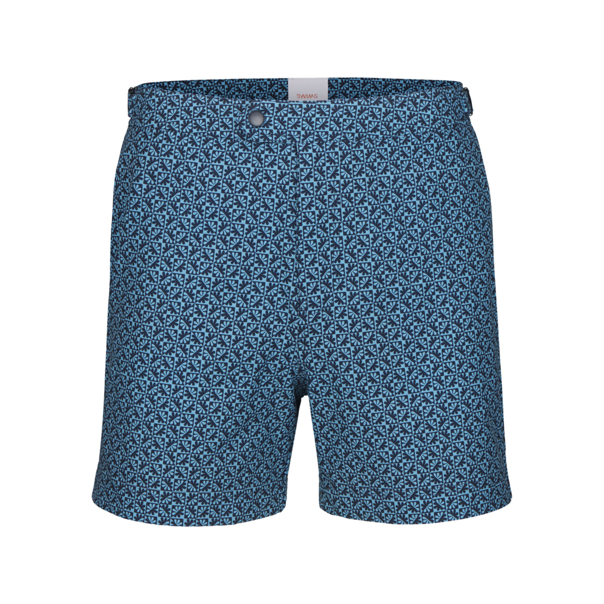Sol Swim Short - Geometrico Cabana Blue – Swims Australia